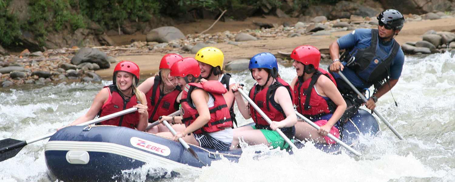 WHITE WATER RAFTING IN SABAH | Sticky Rice Travel
